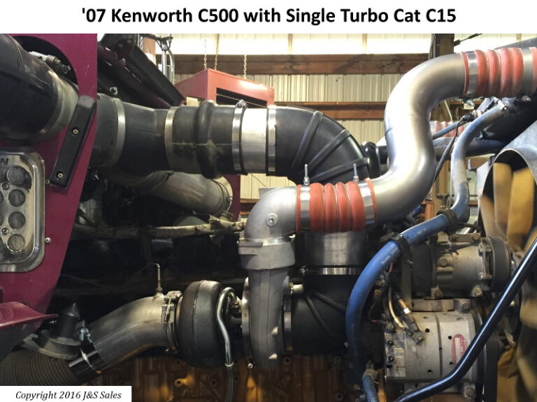 Cat C15 Single Turbo Conversion Kit – J&S Sales